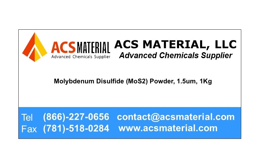 Molybdenum Disulfide (MoS2) Powder - Materials - Monolayer MoS2 ...