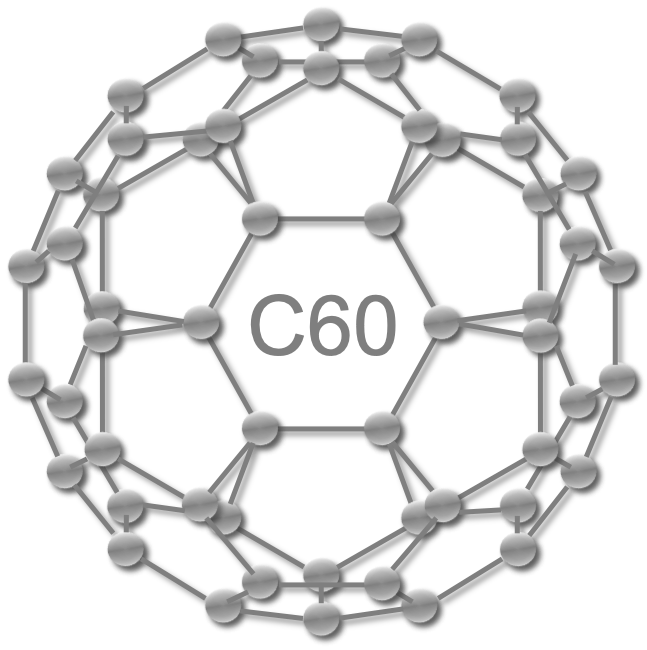 Uses of buckminsterfullerene c60 store
