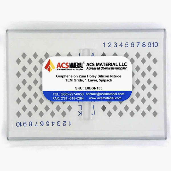 Graphene on Silicon Nitride TEM Grids | ACS Material